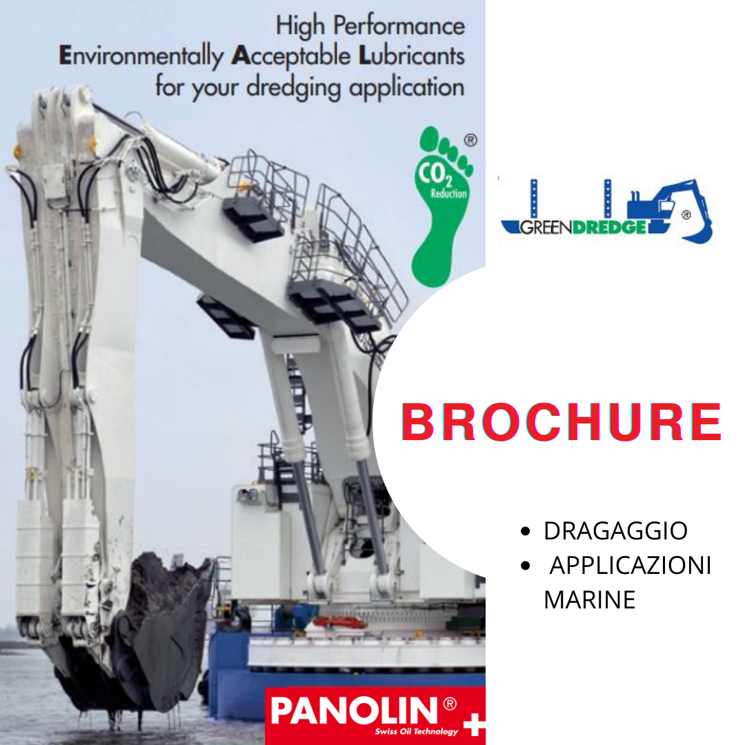 PANOLIN GREENDREDGE - LA GAMMA DI PRODOTTI PANOLIN PER APPLICAZIONI MARINE